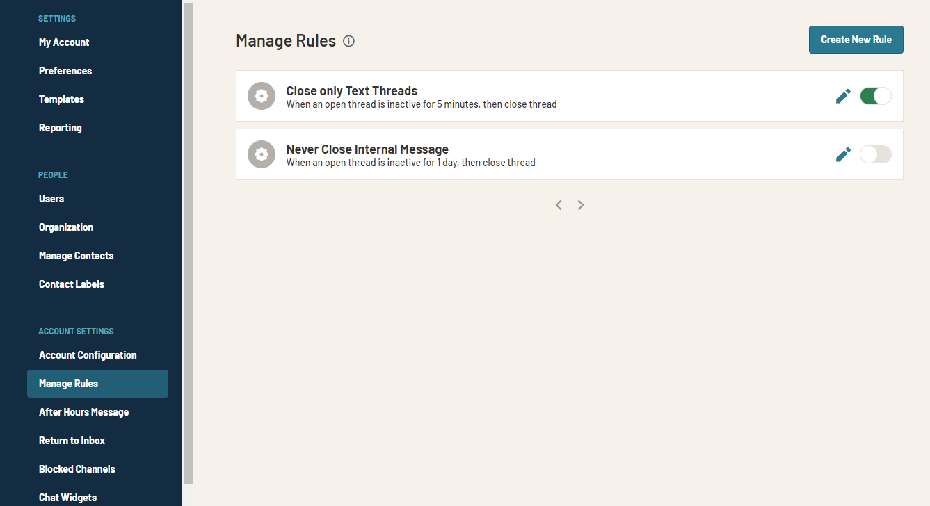 Setting up Prokeep Automated Rules
