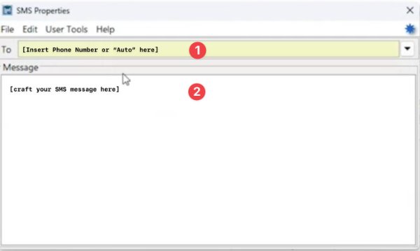 Prokeep Eclipse SMS Integration Setup Instructions