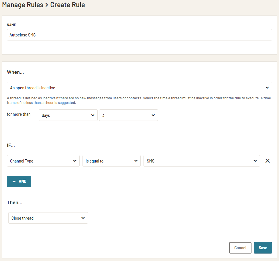 Setting up Prokeep Automated Rules