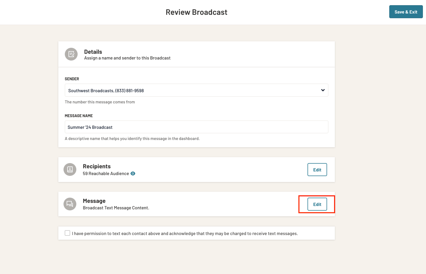 Broadcast Text Message Overview & Instructions/Guide