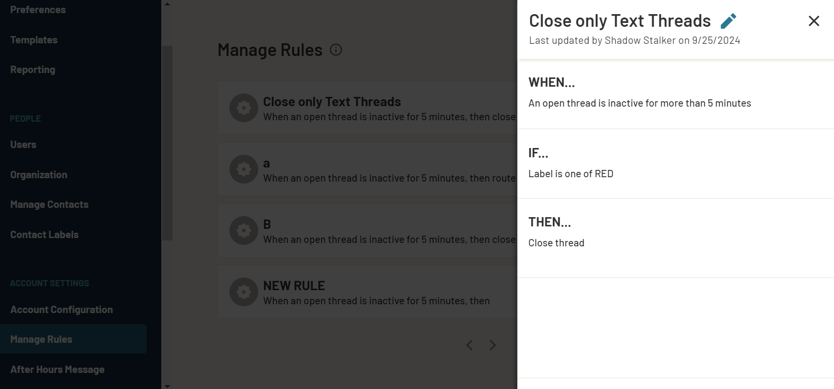 Setting up Prokeep Automated Rules