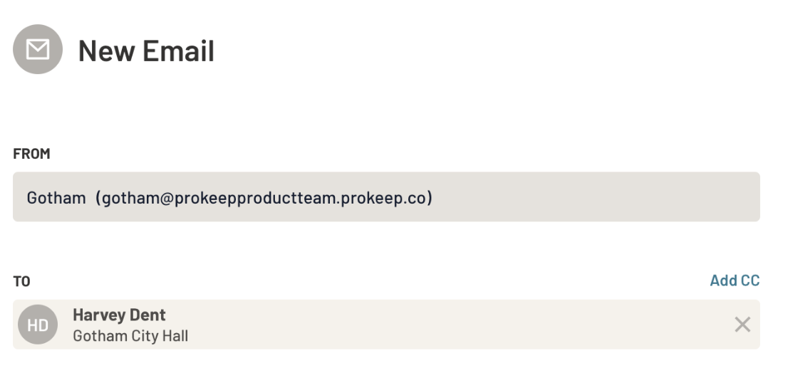 How to Use Prokeep Email
