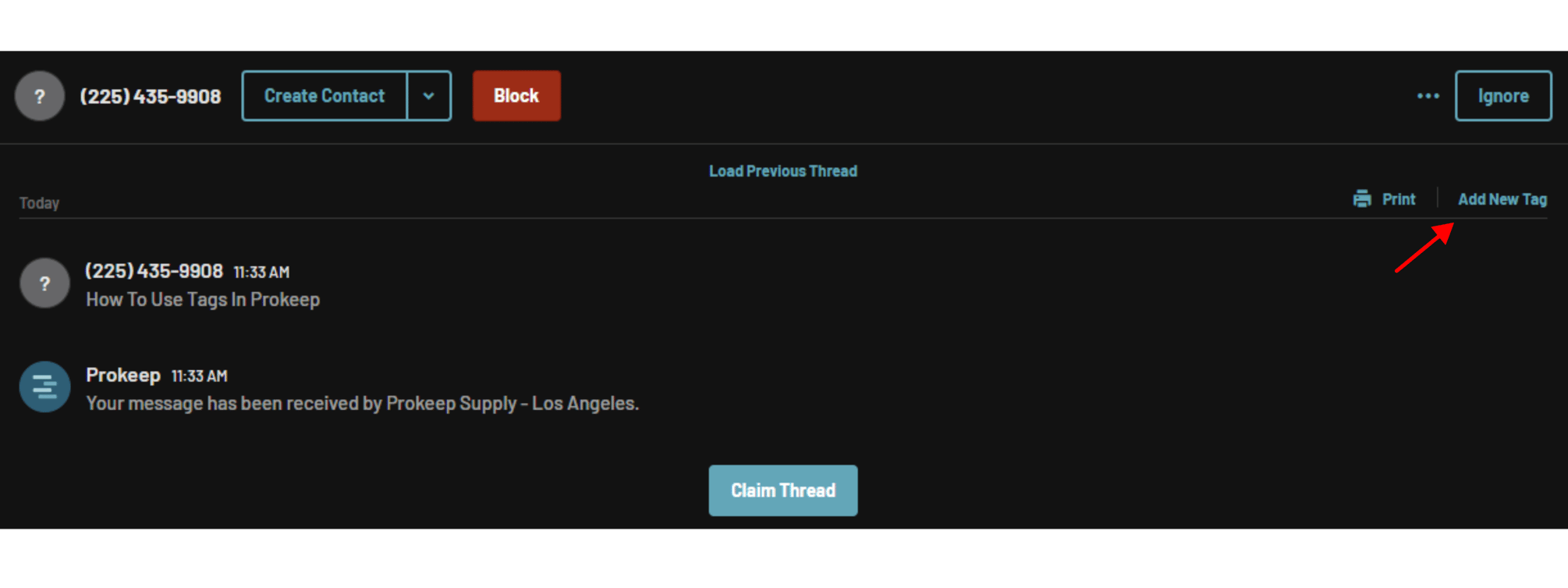 How to Use Tags in ProKeep